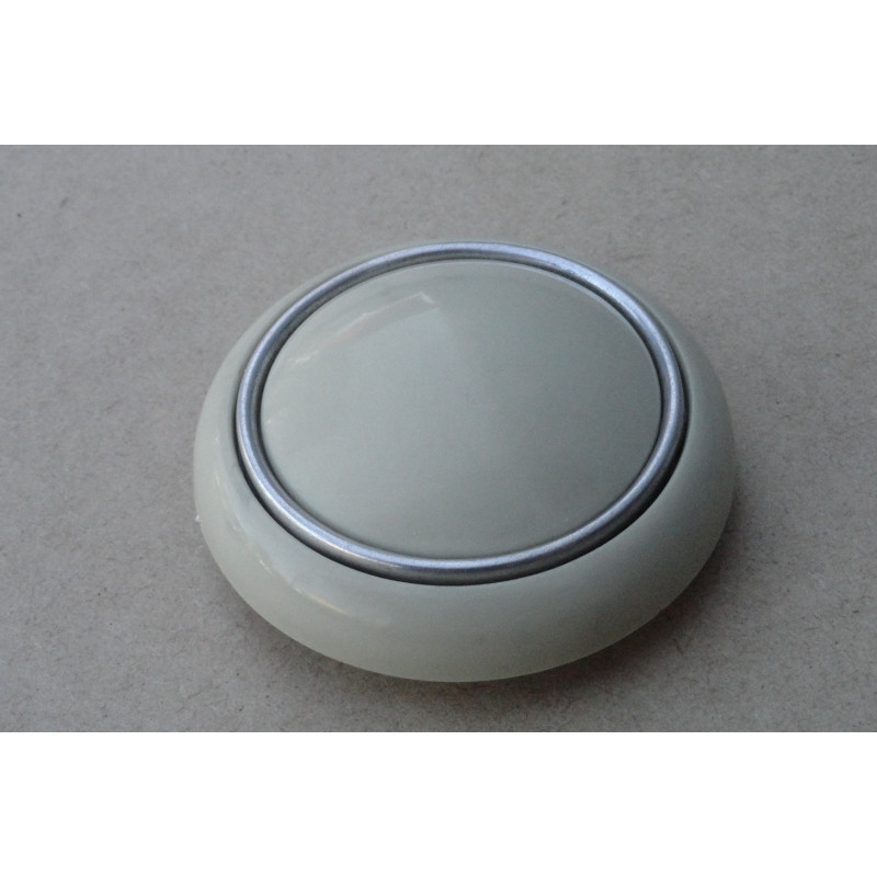 Botão Buzina Volante Kombi até 75 Corujinha Antiga Bege 1ª Linha