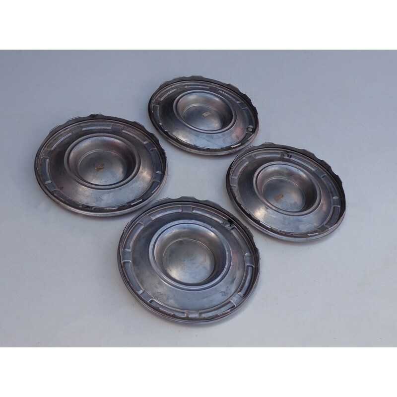 Calota Ford Maverick Super Luxo Original Usada Inox - Jogo