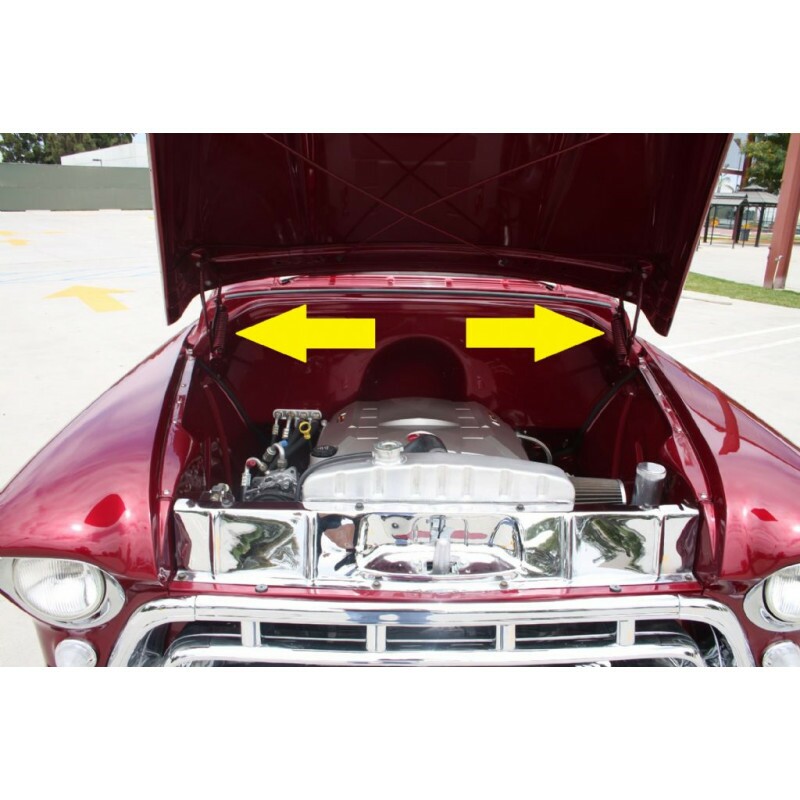 Dobradiça do Capô Marta Rocha 1955 à 1957 Nova Importada - Par