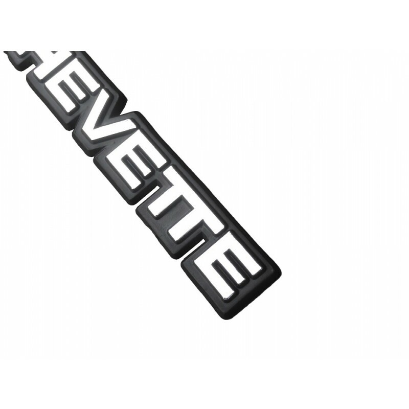 Emblema Chevette 1983 em Diante Plástico 17cm Cromado Novo