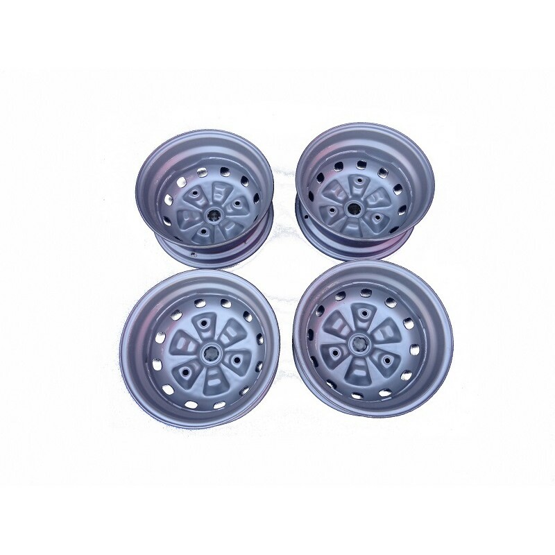 Roda Corcel II Luxo Ldo 13x5 Pol. 1978 à 1984 Originais Usadas - Jogo