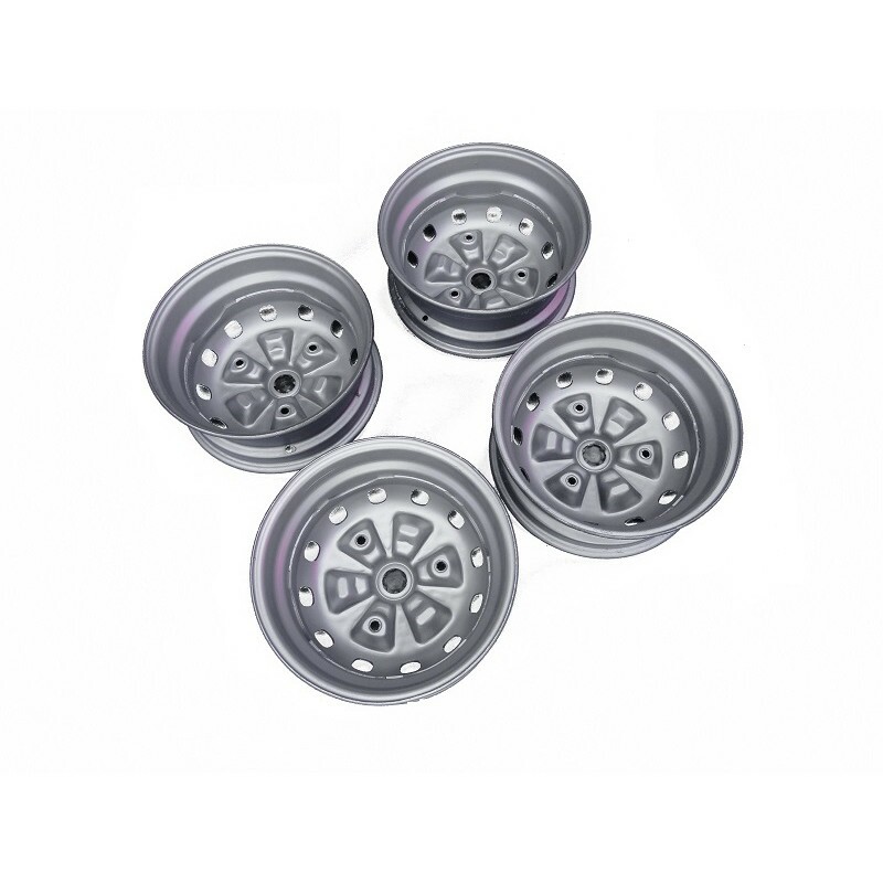 Roda Corcel II Luxo Ldo 13x5 Pol. 1978 à 1984 Originais Usadas - Jogo