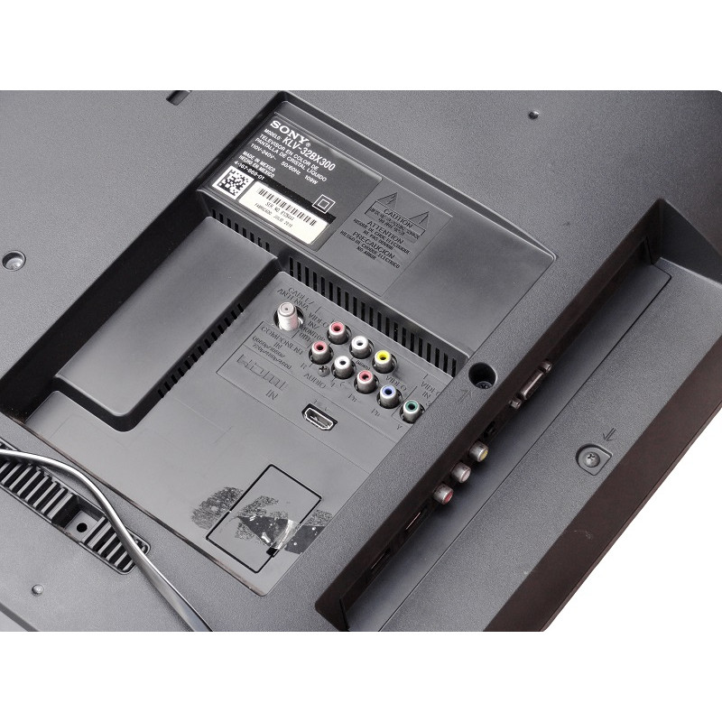 Sucata de TV 32 LCD Sony Bravia KLV-32BX300 Com Tela Quebrada