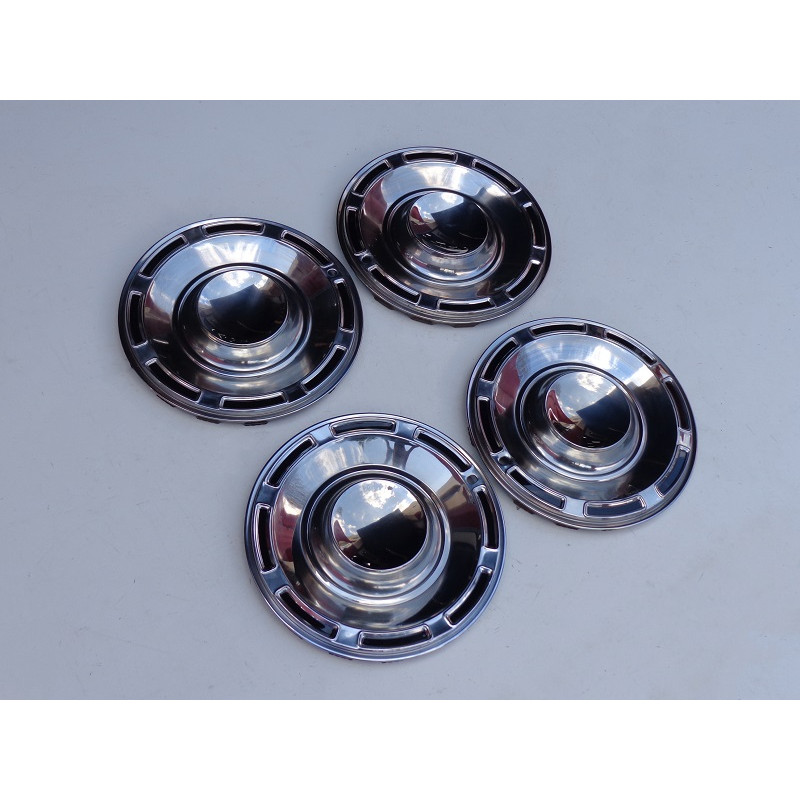 Calota Ford Maverick Super Luxo Original Usada Inox - Jogo