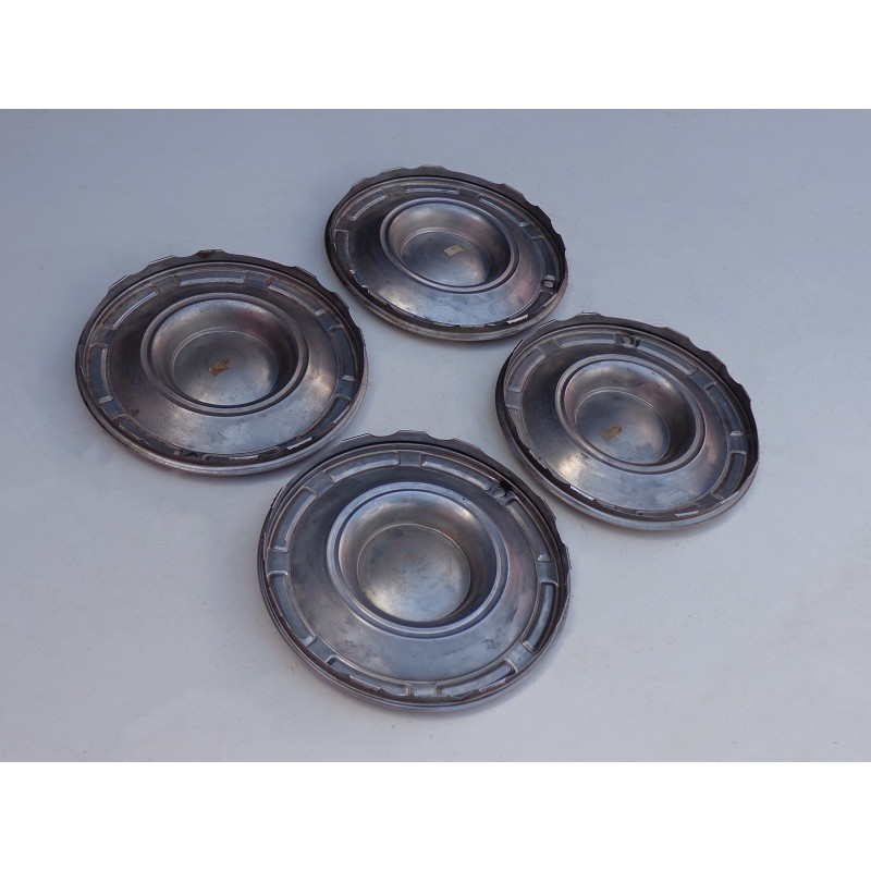 Calota Ford Maverick Super Luxo Original Usada Inox - Jogo