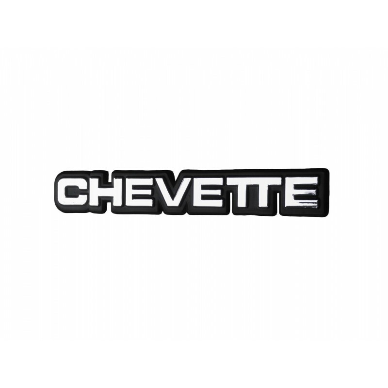 Emblema Chevette 1983 em Diante Plástico 17cm Cromado Novo