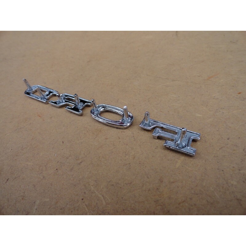 Emblema Ford Corcel Belina Maverick 73 a 77 4 Letras