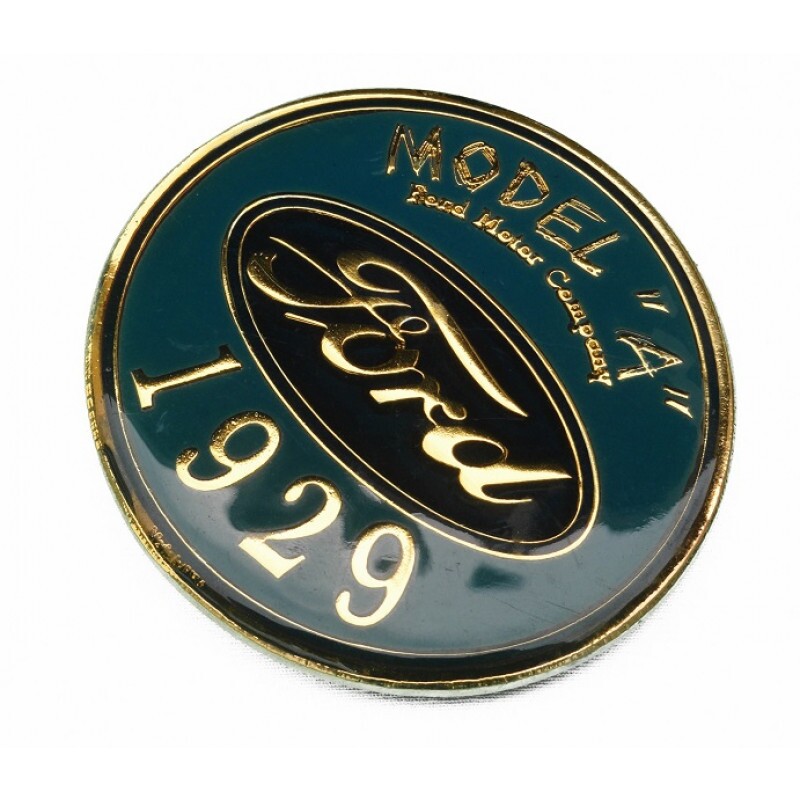 Emblema Frontal Ford Model A 1929 Dourado