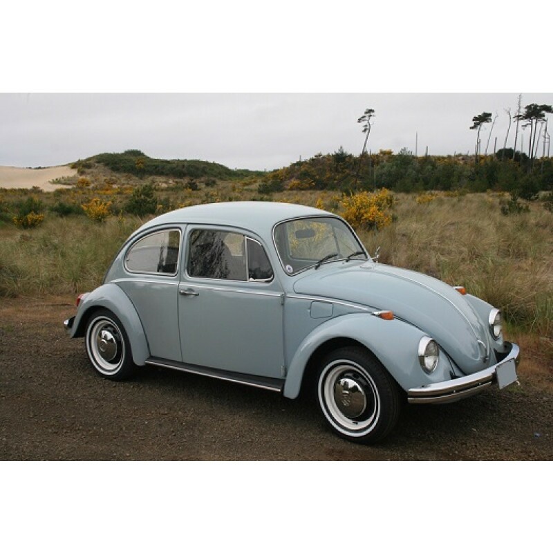 Friso Lateral + Capô Fusca após 1970 Estreito com 50 Grampos - Jogo