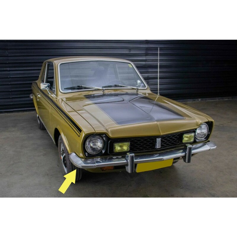 Suporte Ponteira Parachoque Corcel 73 À 77 Original - Unitário