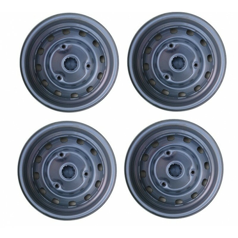 Roda Corcel II Belina II Aro 13 Tala 5 Rodabras com Calota Jogo